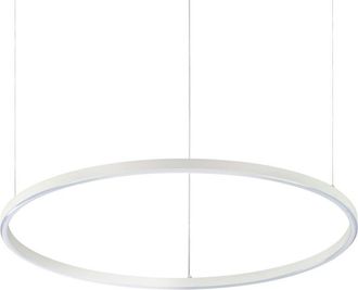 Ideal Lux Ideal Lux - oracle slim Plafonnier led rond int&eacute;gr&eacute; &agrave; intensit&eacute; variable de 70 cm, 4 000 k, blanc
