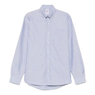 Sebago Whaleback Oxford Baumwollhemd - - Shirts - Herren - Blau - XL