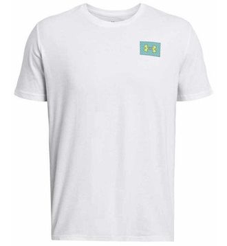 Under Armour Color Block Logo M - T-Shirt - Herren