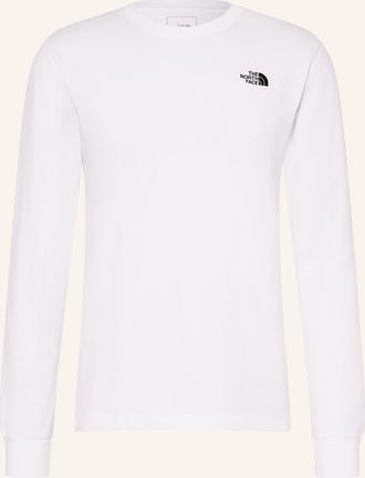 The North Face Longsleeve Evolution Simple Dome weiss