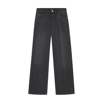 HUGO BOSS Femme, Jeans, Noir, Taille: W32 Wide Jeans