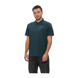 Calvin Klein Supima Chest Emb Polo - - Tops - Herren - Gr&uuml;n - S