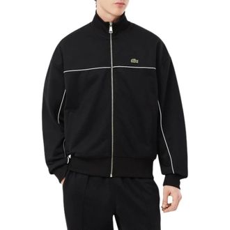Lacoste Gesteppter Rei&szlig;verschluss-Sweatshirt - - Sweatshirts & Hoodies - Herren - Schwarzk - L