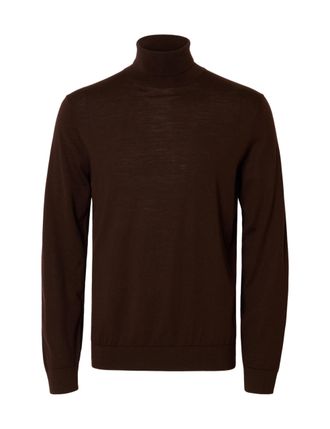 Selected Selected Homme Male Rollkragenpullover 100% Merinowoll
