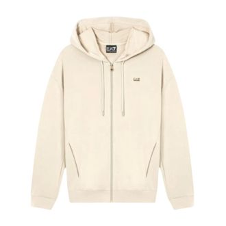 Emporio Armani Emporio Armani Ea7, Damen, Sweatshirts & Hoodies, Beige, MGr&ouml;&szlig;e