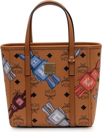 MCM Mcm, Femme, Sacs, Brun, Taille: ONE Size Toni Vi Shopper Mni