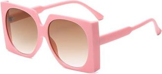 Generic Lunettes De Soleil &Agrave; Monture Large For Femmes, Plein Air, Sport For Hommes(Pink)