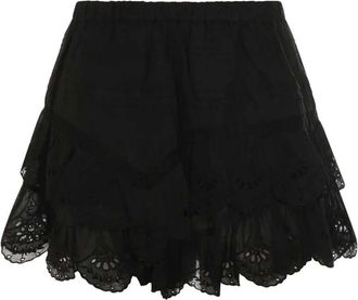 Isabel Marant Short Jocadia en dentelle florale