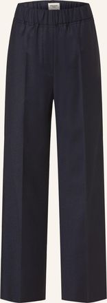 Max Mara Weekend Max Mara Flanellhose Hateley blau