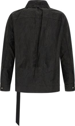 Rick Owens Jumbo Worker Jacket - Black