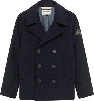 Roy Rogers Homme, Manteaux, Bleu, Taille: M Peacoat Melton