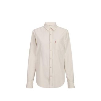 Levi's Chemise unie &agrave; col classique en lin et coton m&eacute;lang&eacute;s