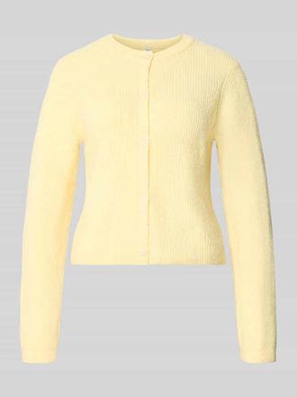 Pieces Strickjacke mit Woll-Anteil Modell SILLY