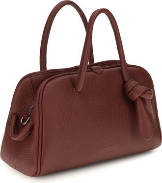 Jacquemus Le Petit Turismo Top Handle Bag - Burgundy