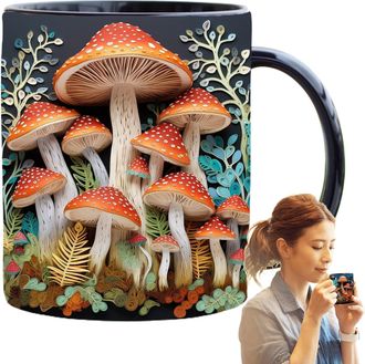 Generic Pilz-Kaffeetasse, Pilzbecher, Keramik-Kaffeetasse F&uuml;r 3D-Keramik | Von Pilzen