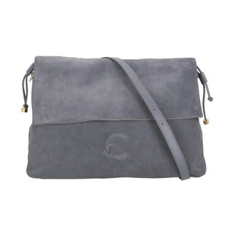 Coccinelle Sac port&eacute; &eacute;paule Lidia en daim - Femme - Sacs - Gris - Taille: ONE Size
