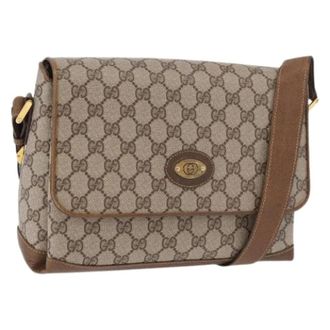 Gucci Sac bandouli&egrave;re vintage Pre-owned - Femme - Pre-owned - Brun - Taille: ONE Size
