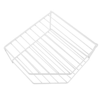 Cabilock K&uuml;chenablage Aus Metall Eckregal F&uuml;r Arbeitsplatte Organizer F&uuml;r T&ouml;pfe Und Pfannen Doppelst&ouml;ckiges Geschirrgestell Halter F&uuml;r Kochgeschirr Regal F&uuml;r K