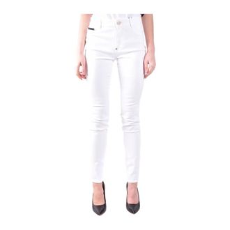 Philipp Plein Sacc Wdt2145 Pde004N01Gd Hose - - Trousers - Damen - Wei&szlig; - W26