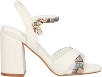 Gattinoni Wei&szlig;e High Heel Sandalen - - Shoes - Damen - Wei&szlig; - 39 EU