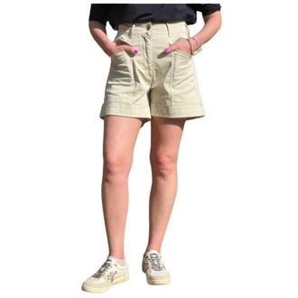 Aeronautica Femme, Shorts, Beige, Taille: 44 FR Bermuda Shorts