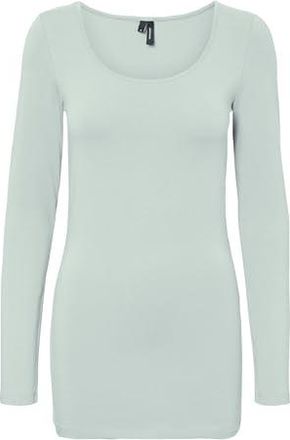 Vero Moda Vero Moda Femme Vmmaxi My Ls Soft Long U-Neck Ga Noos T-shirt &agrave; manches longues, XL