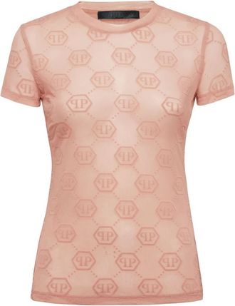 Philipp Plein Damen, Oberteile, Rosa, XLGr&ouml;&szlig;e