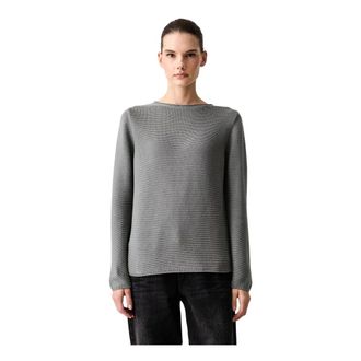 Marc O'Polo Pull textur&eacute; - Femme - Pulls - Gris - Taille: 36 FR