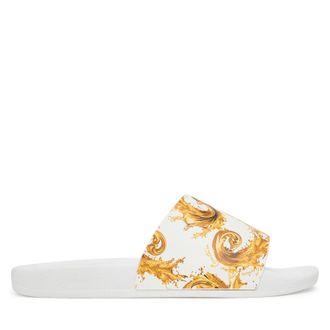 Versace Jeans Couture Pantoletten Versace Jeans Couture 80YA3SQ4 ZS365 G03 Wei&szlig;