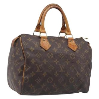 Louis Vuitton Pre-owned Sac &agrave; main en toile Monogram - Femme - Pre-owned - Brun - Taille: ONE Size