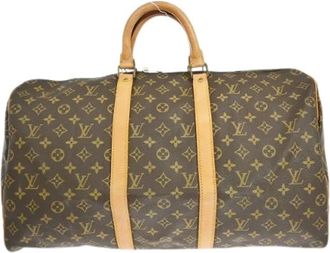 Louis Vuitton unisex, Pre-owned, Brun, Taille: ONE Size Sac Keepall Pre-owned