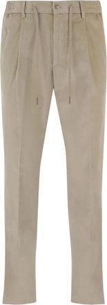 Tagliatore P-Newman Stretch Baumwoll-Samt Hose - - Trousers - Herren - Beige - XL