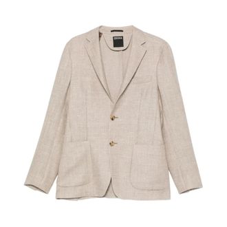 Ermenegildo Zegna Herren, Jacken, Beige, LGr&ouml;&szlig;e
