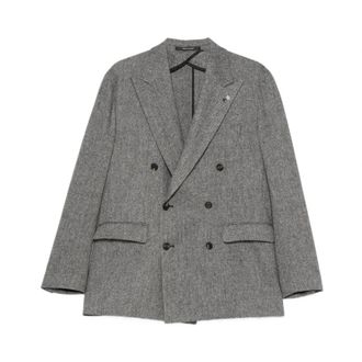Tagliatore 0205 Jacke - - Jackets - Herren - Grau - L