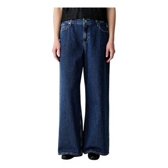 Karl Lagerfeld Wide Leg Jeans - - Jeans - Damen - Blau - W27 L30