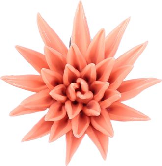 Angoily Keramik Blumen Wanddeko H&auml;ngend Keramikblumen Ornament Rosa Sternf&ouml;rmig F&uuml;r Wohnraum Gartendeko Fr&uuml;hlingsdeko Stilvolle Wanddekoration Geschenkidee