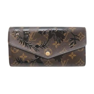Louis Vuitton Portefeuille en toile Pre-owned - Femme - Pre-owned - Brun - Taille: ONE Size