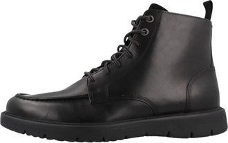 Geox U Pove Schn&uuml;rstiefel - - Shoes - Herren - Schwarzk - 43 EU