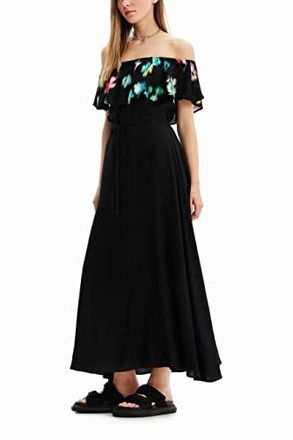 Desigual Robe pour Femme, Noir, Taille L