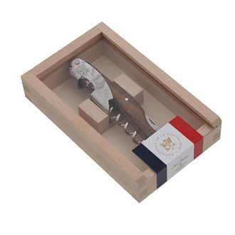 Jean Dubost Schwarze Sommelier-Korkenzieher-Holzkiste - L0013850D14345