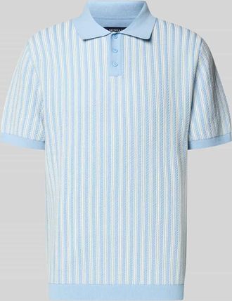 Mc Neal Regular Fit Poloshirt in Strick-Optik