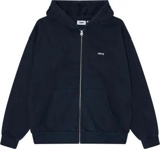 Obey Homme, Sweatshirts et sweats &agrave; capuche, Bleu, Taille: S SweaT-shirts &agrave; capuche