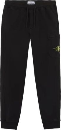 Stone Island Slim Fit Cargo Jogginghose - - Trousers - Herren - Schwarzk - L