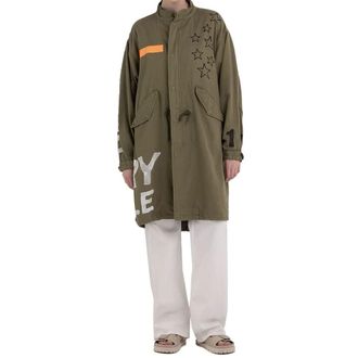 Replay Damen W7416 Parka, 833 Military Green, M