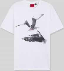 HUGO BOSS Regular Fit T-Shirt aus reiner Baumwolle