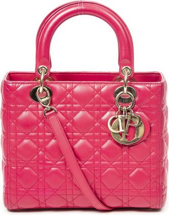 Dior Crossbody Bags - Medium Lady Dior Zip - Gr. unisize - in Rosa - f&uuml;r Damen