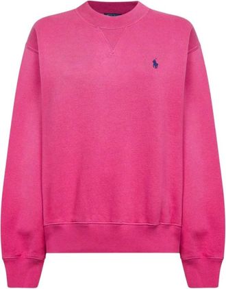 Polo Ralph Lauren Femme, Sweatshirts et sweats &agrave; capuche, Rose, Taille: 38 FR Polo Ralph Lauren Sweaters