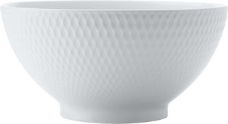 Maxwell & Williams Basics Diamanten Nudelschale, weiß, 20 cm