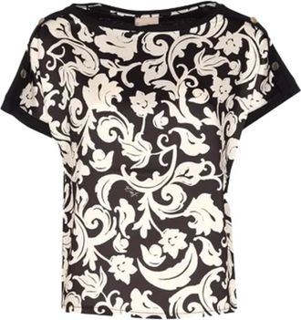 Liu Jo Femme, Tops, Noir, Taille: 44 FR Liu Jo T-shirts et Polos