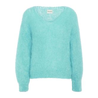 Americandreams Americandreams, Damen, Strickwaren, Blau, MGr&ouml;&szlig;e